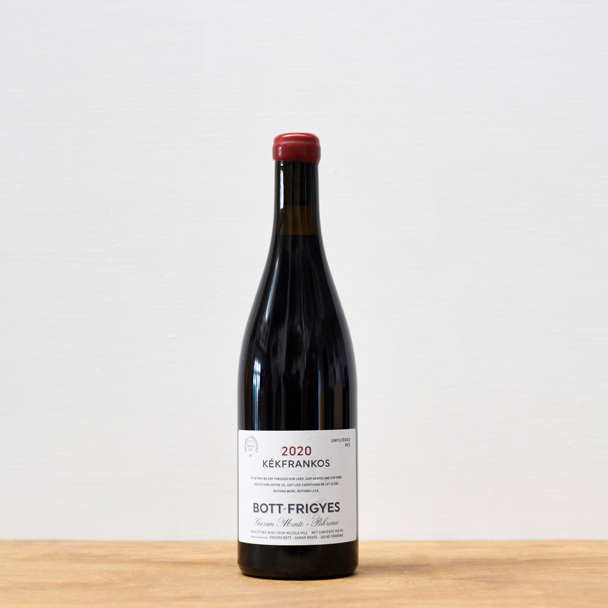 Bott Frigyes, Kekfrankos, 2023 - Natural Red Wine – Monty Wines