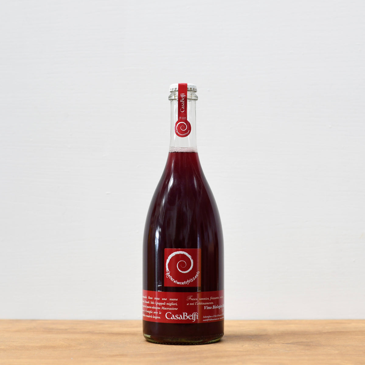 Casa Belfi, Rosso Bio Frizzante, Col Fondo (Pet Nat) – Monty Wines
